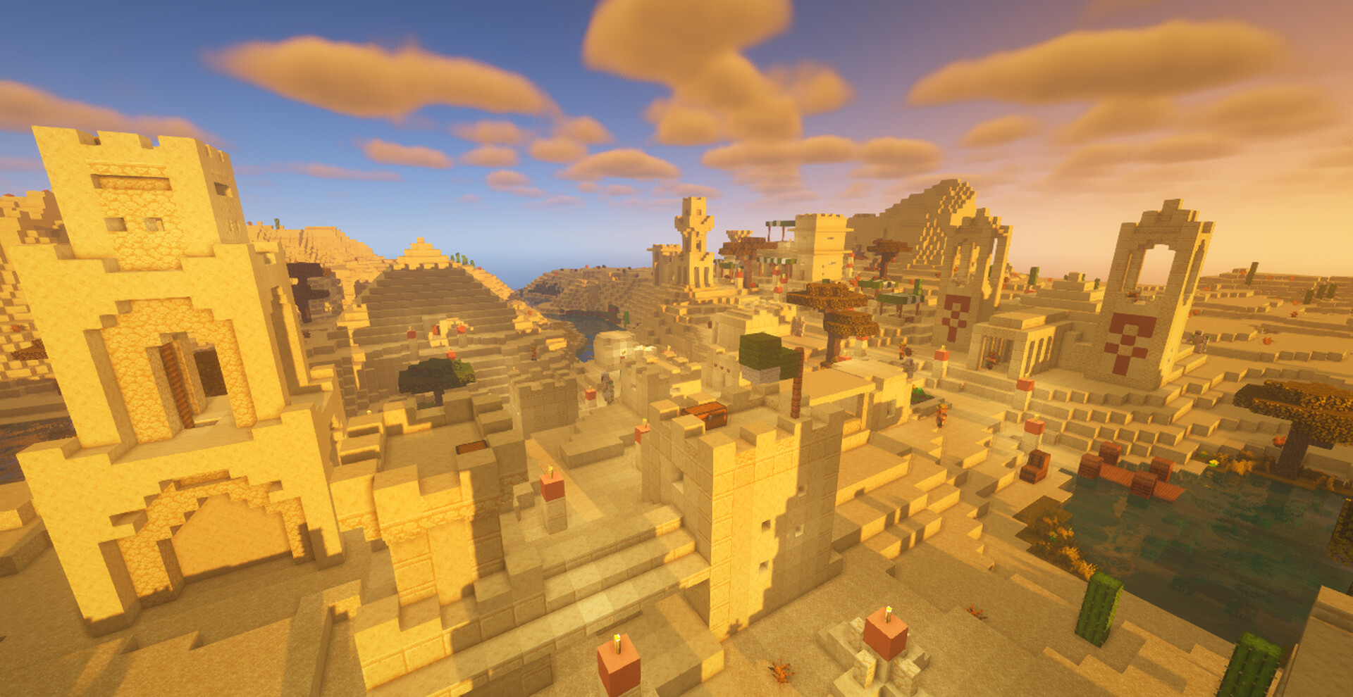 Desert World Minecraft Map