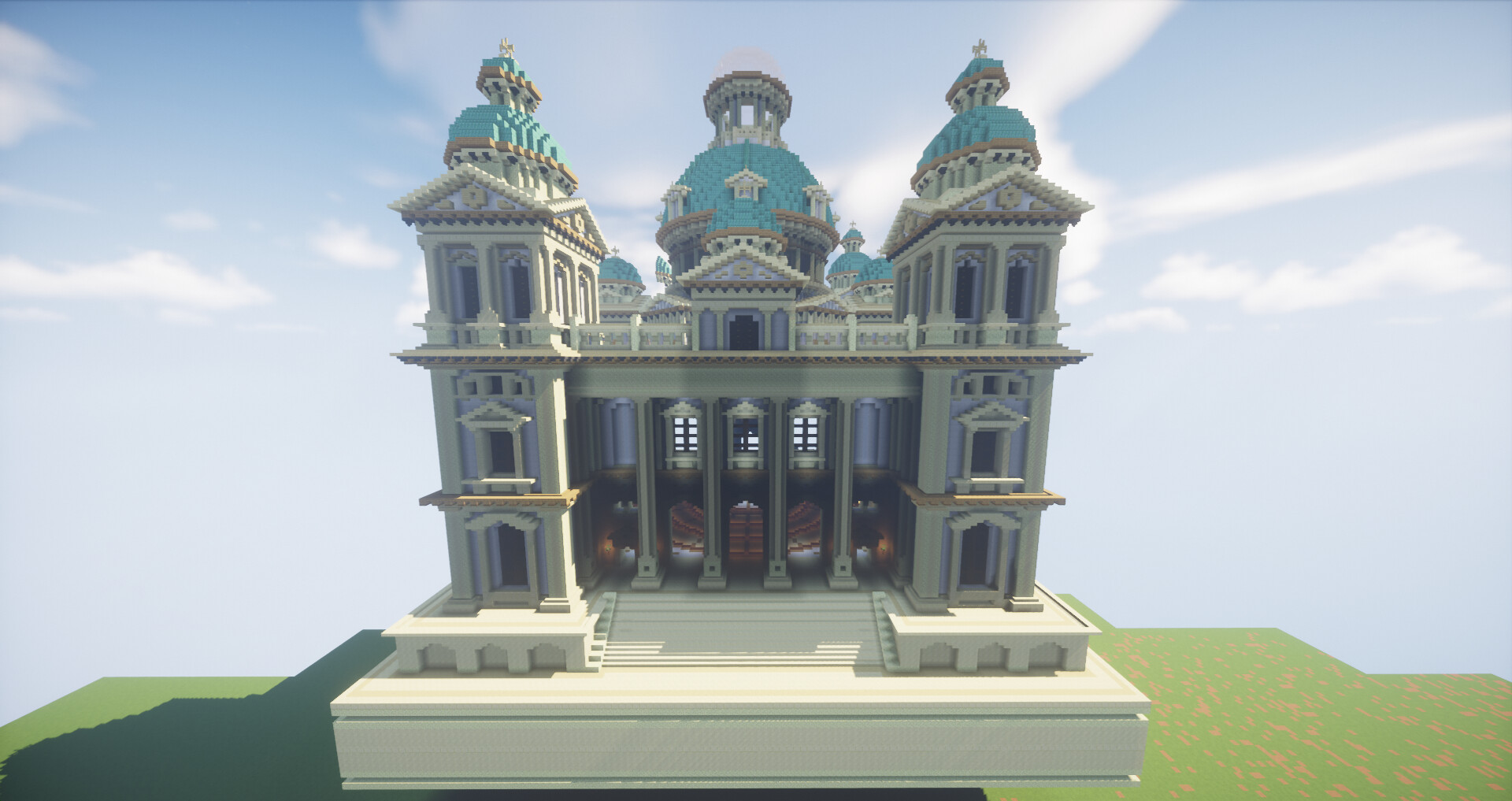 Sandstone Cathedral | 1.8+ Minecraft Map