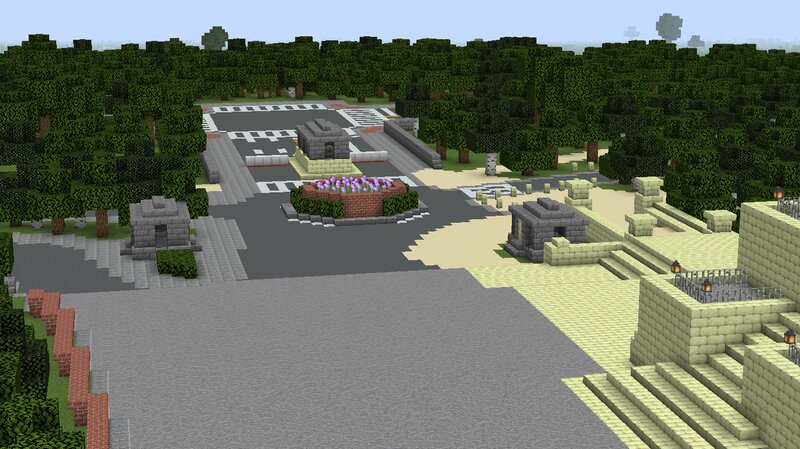 United States Capitol Building + National Mall Minecraft Map