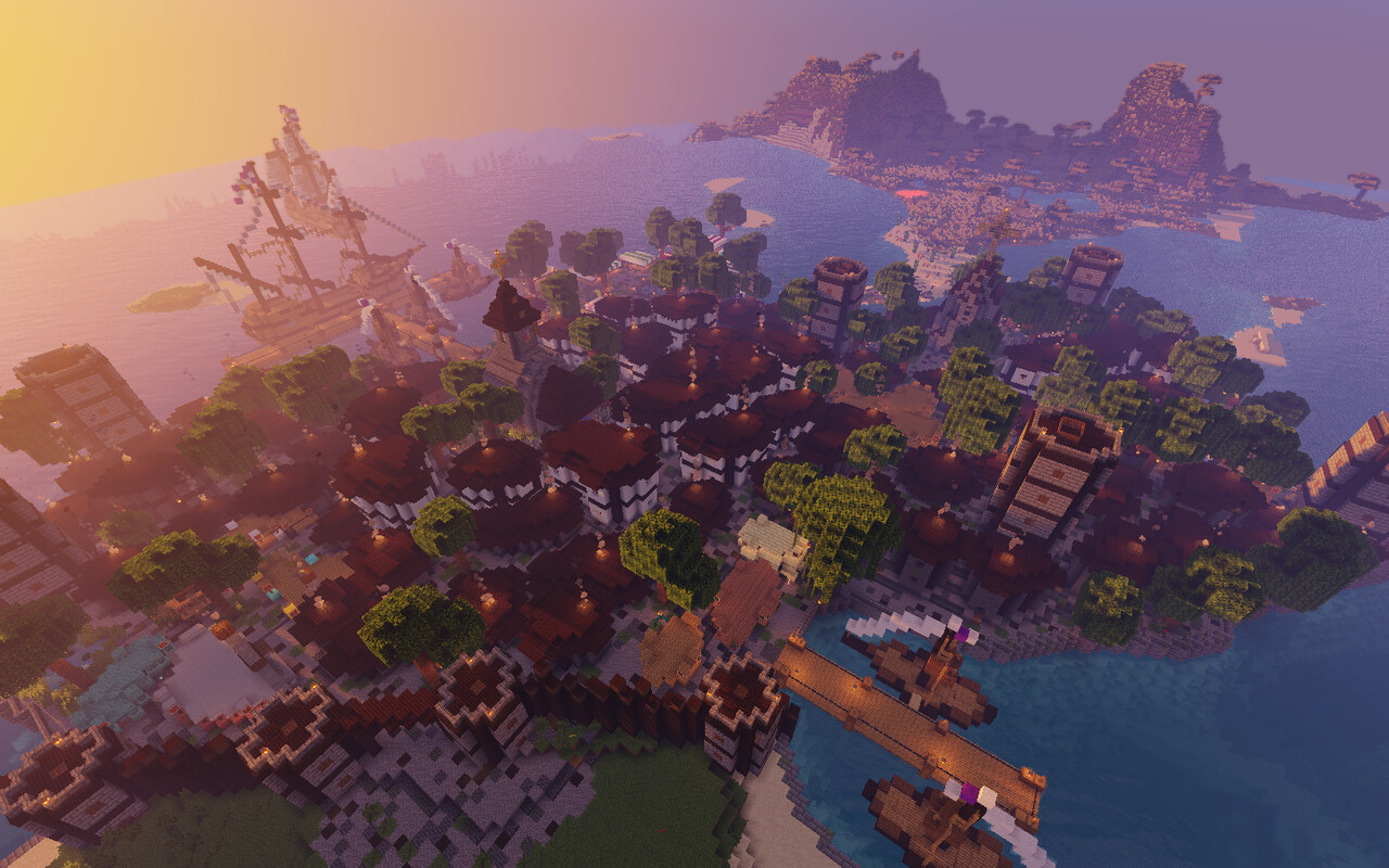 Spawn City Minecraft Map