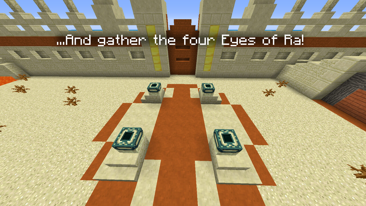 The Pharaoh's Labyrinth Minecraft Map