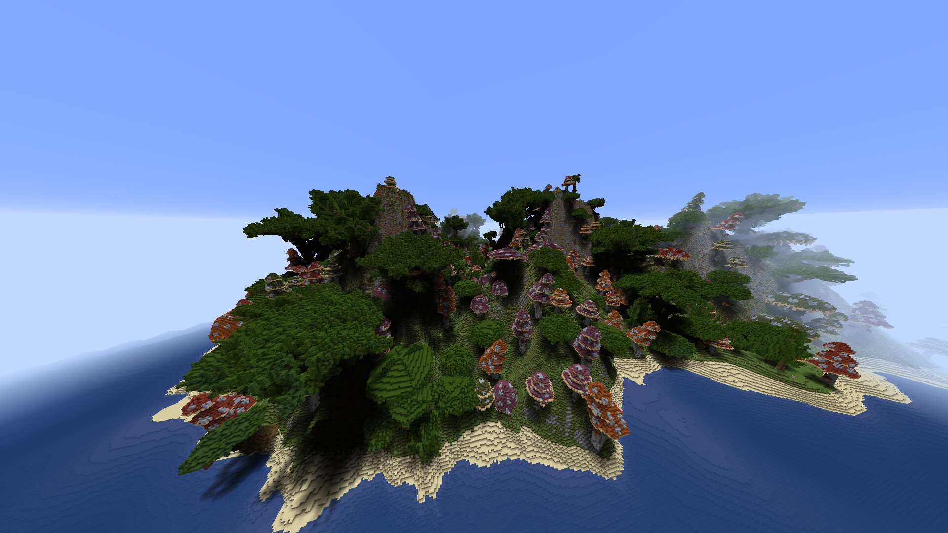 jungle island Minecraft Map