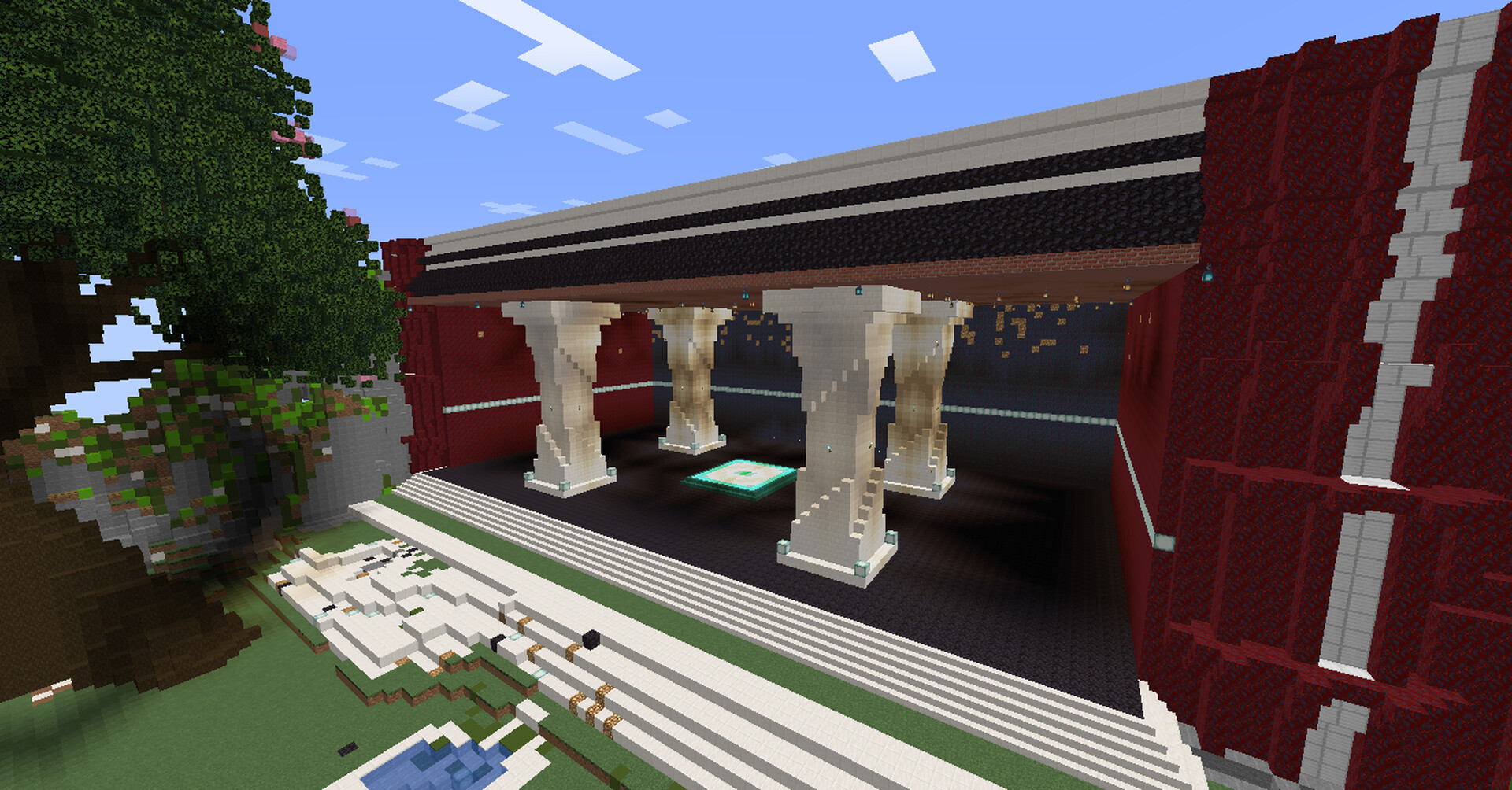 PvP Arena with spawn | KitPvP arena Minecraft Map