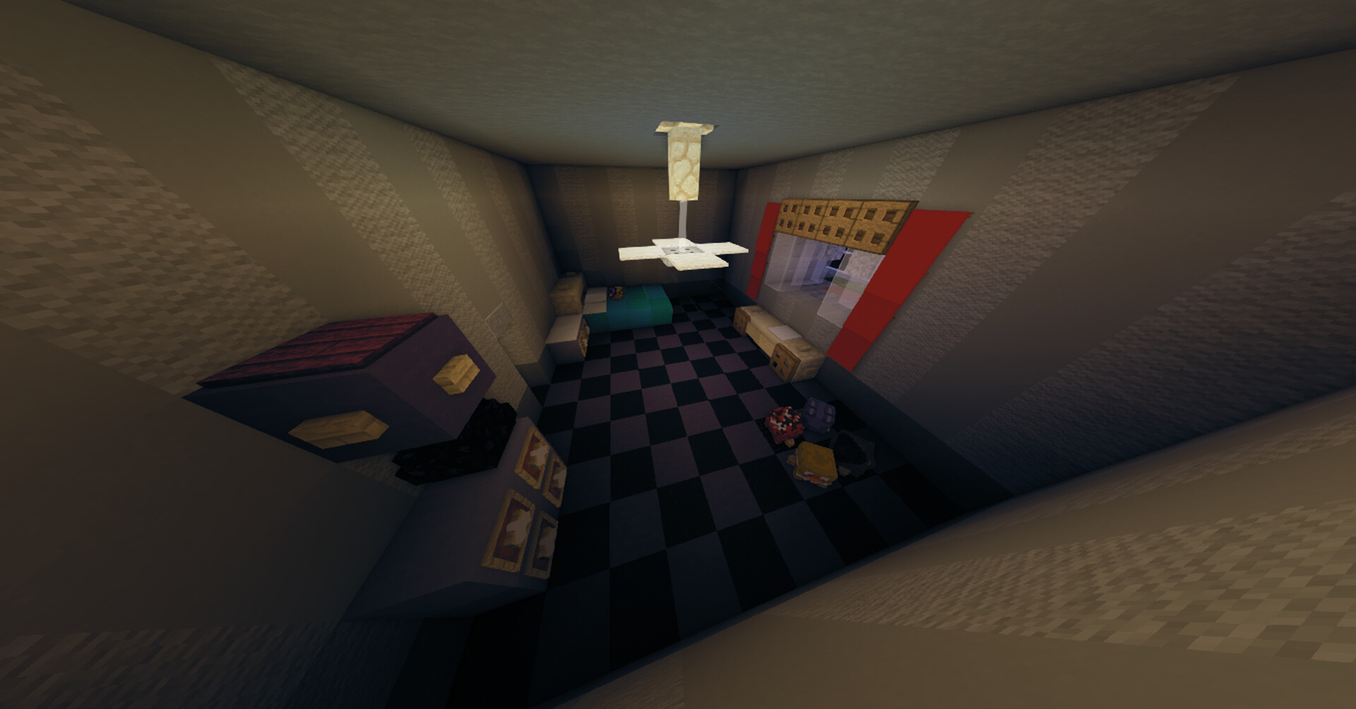 (CLOSED) FNaF 4 Map - Full Minigame map, 1.16.5 Minecraft Map