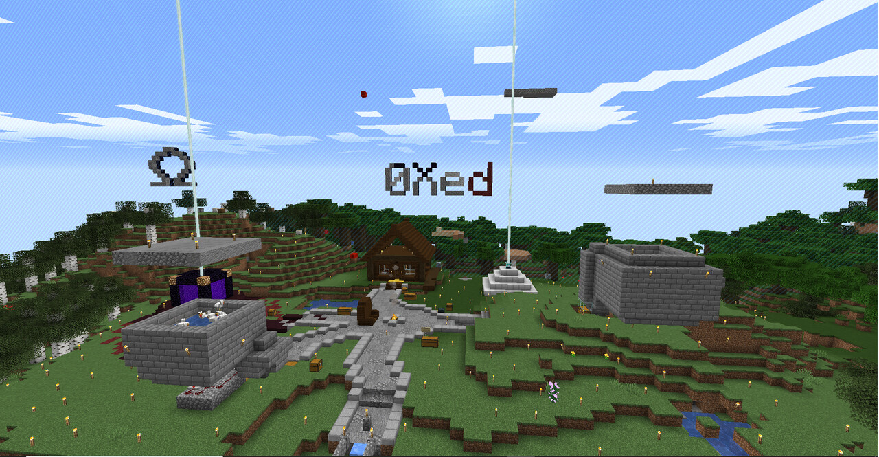 A City at the End of the World Minecraft Map