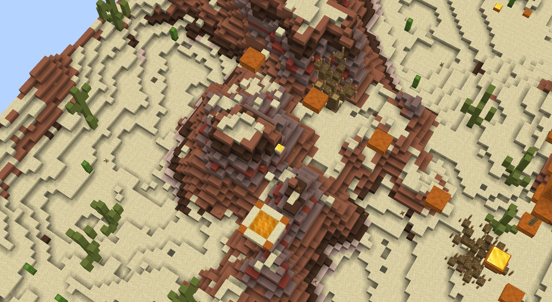 Desert Parkour Minecraft Map