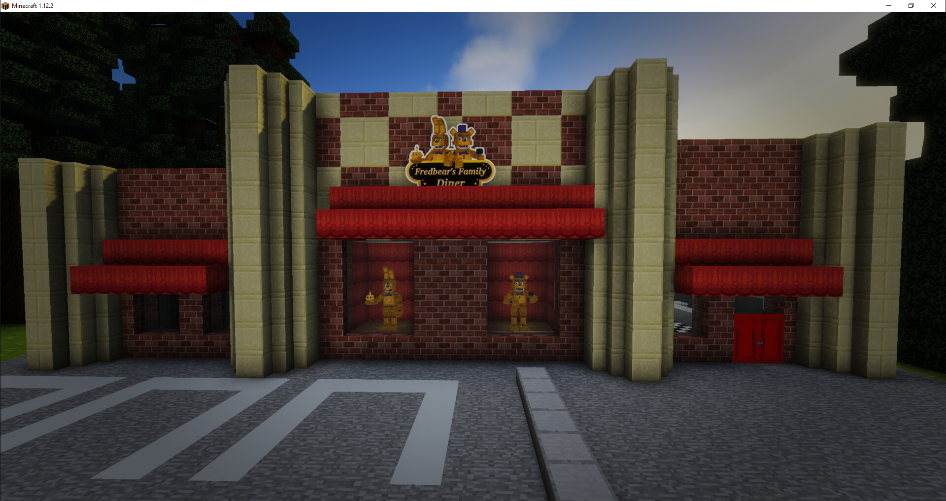 Fredbears Family Diner (1983) Minecraft Map