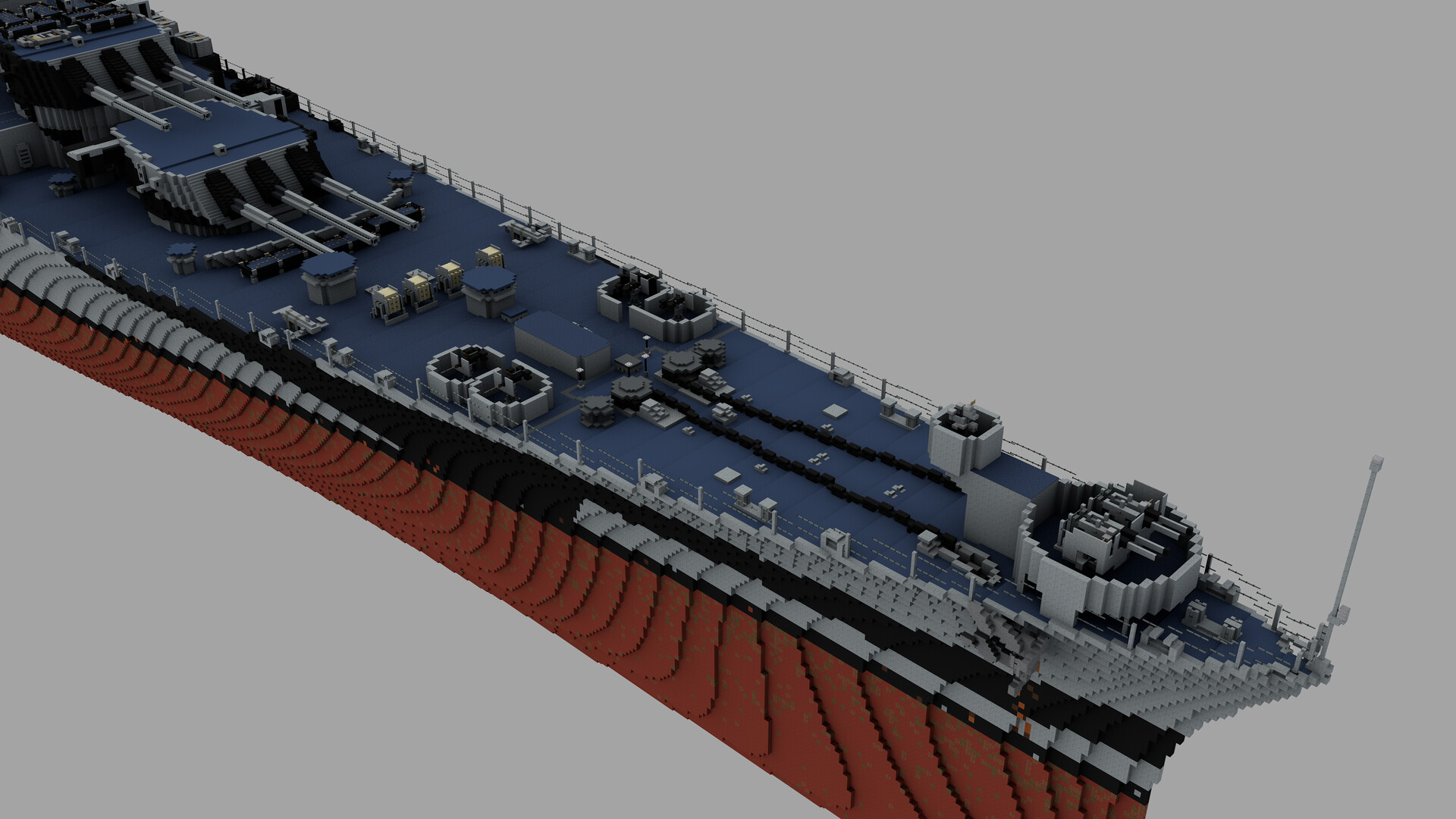 USS Alaska Minecraft Map