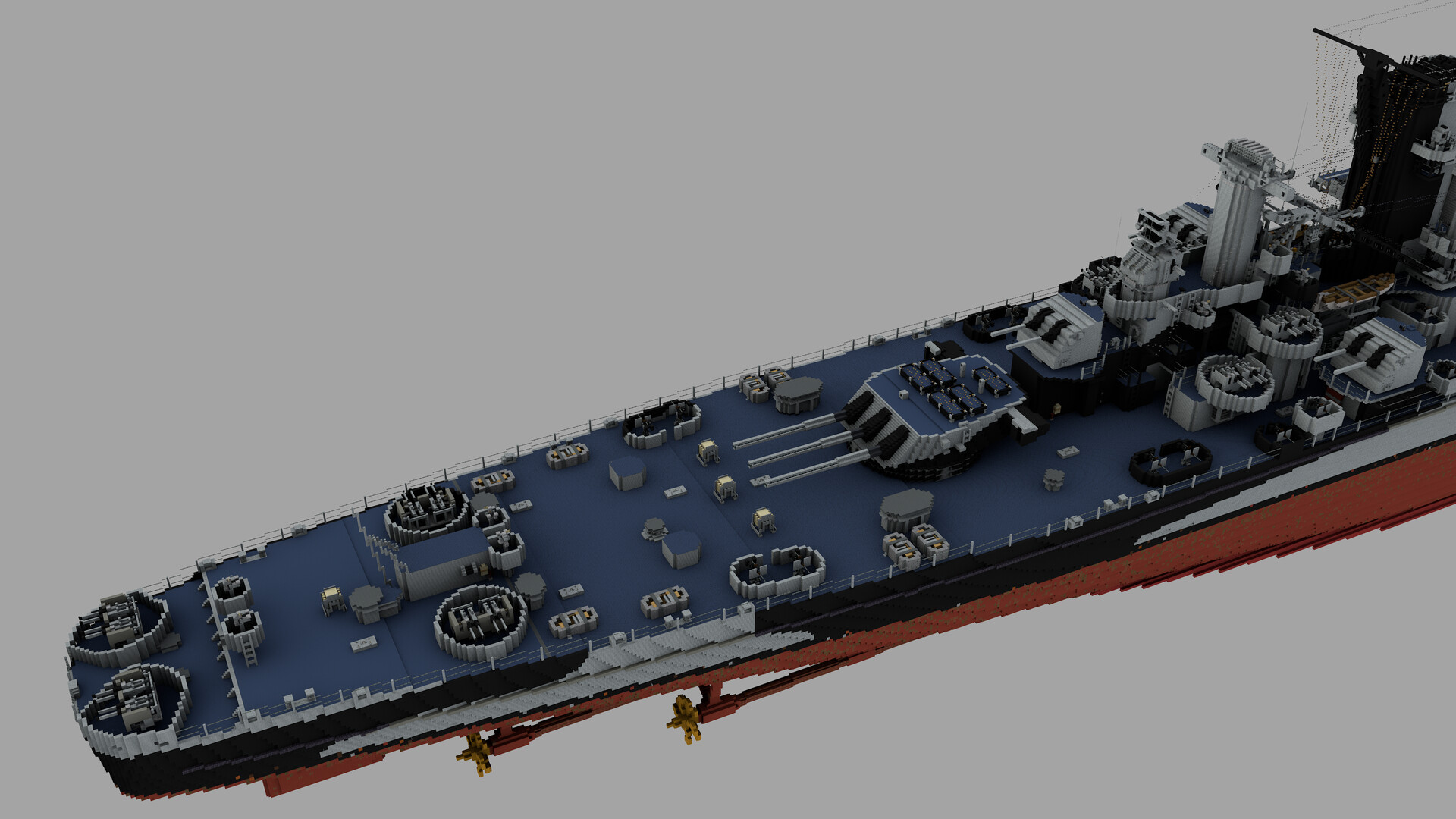 USS Alaska Minecraft Map