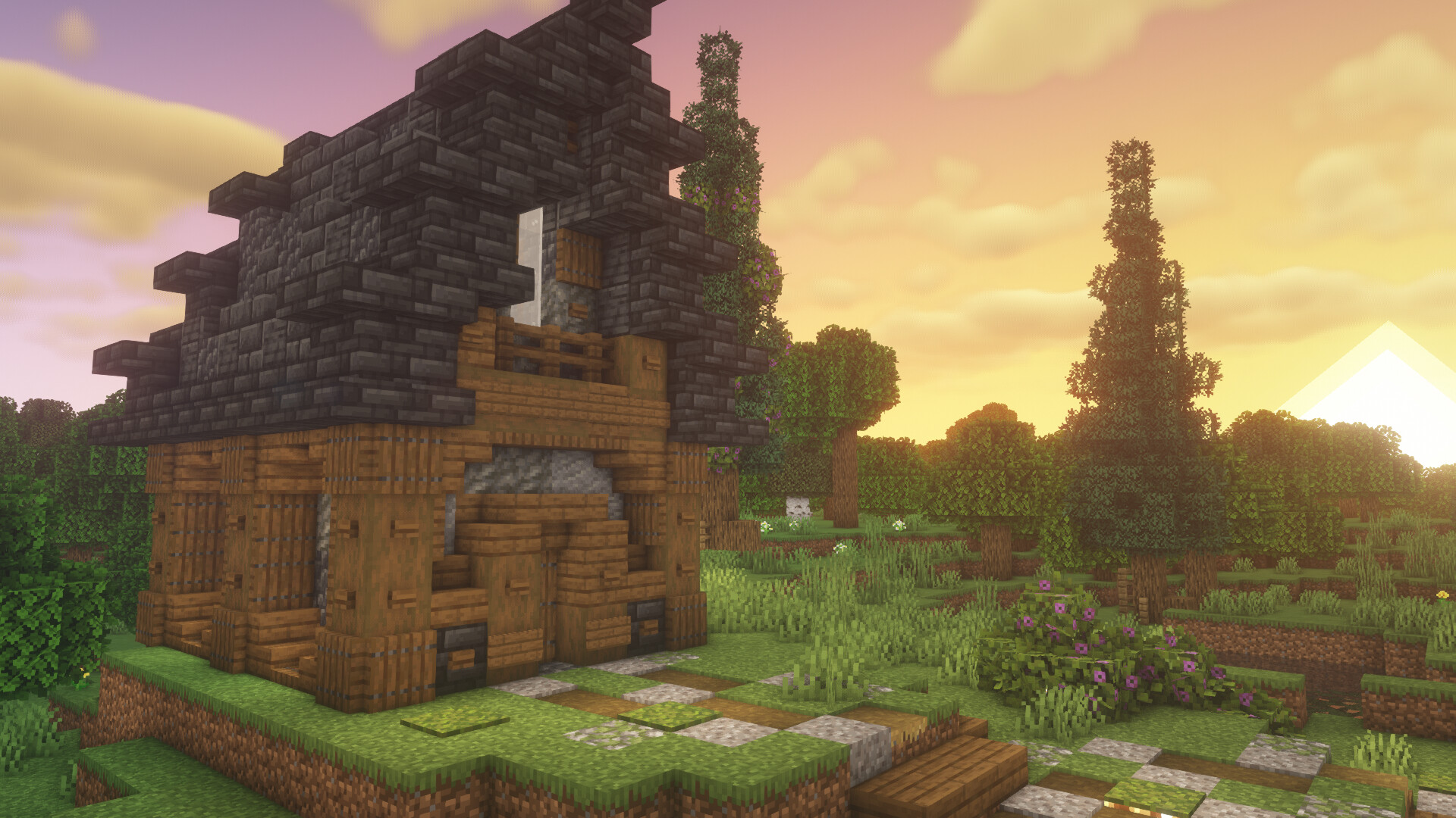 1.17 starter house Minecraft Map