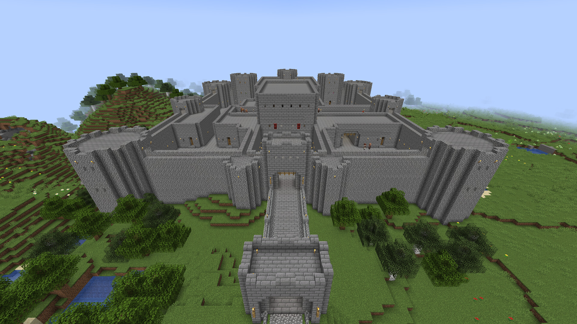 Final Fantasy IV - Kingdom of Baron Minecraft Map