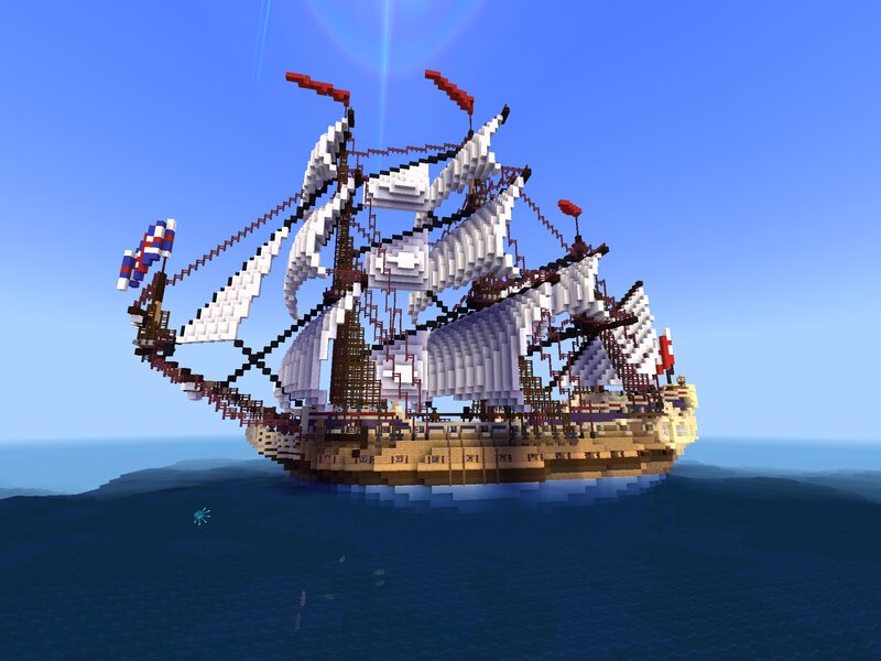 HMS RUPERT 1666 Minecraft Map