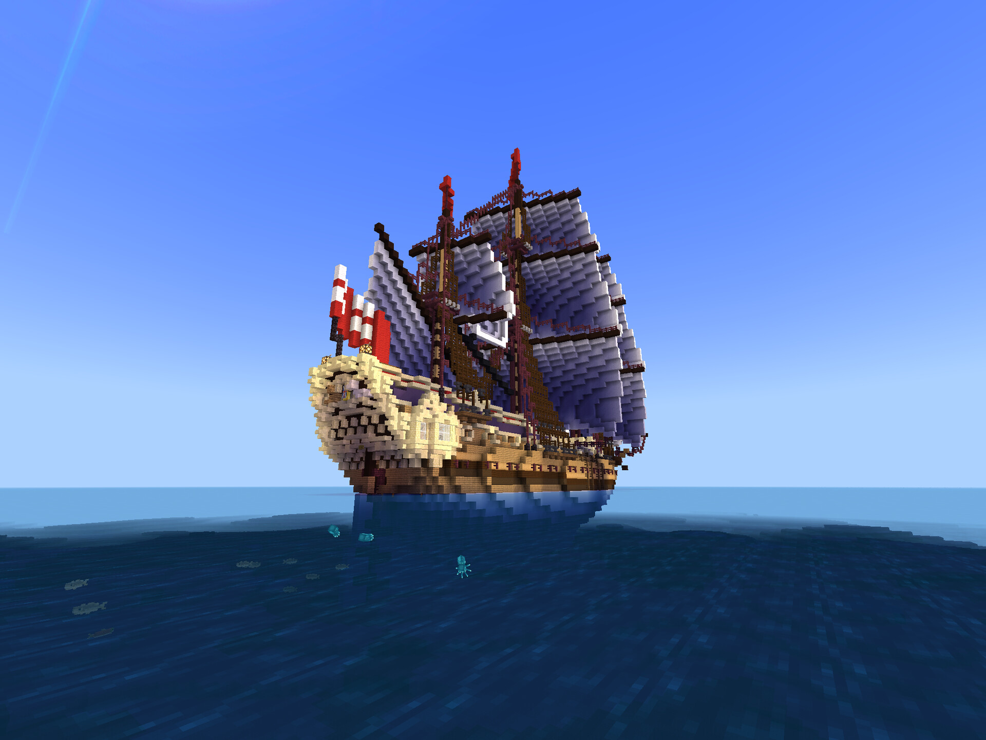HMS RUPERT 1666 Minecraft Map
