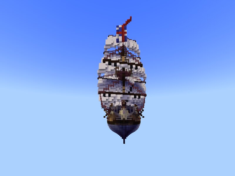 HMS RUPERT 1666 Minecraft Map