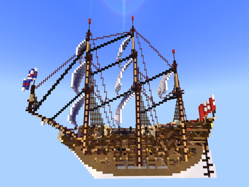 HMS RUPERT 1666 Minecraft Map