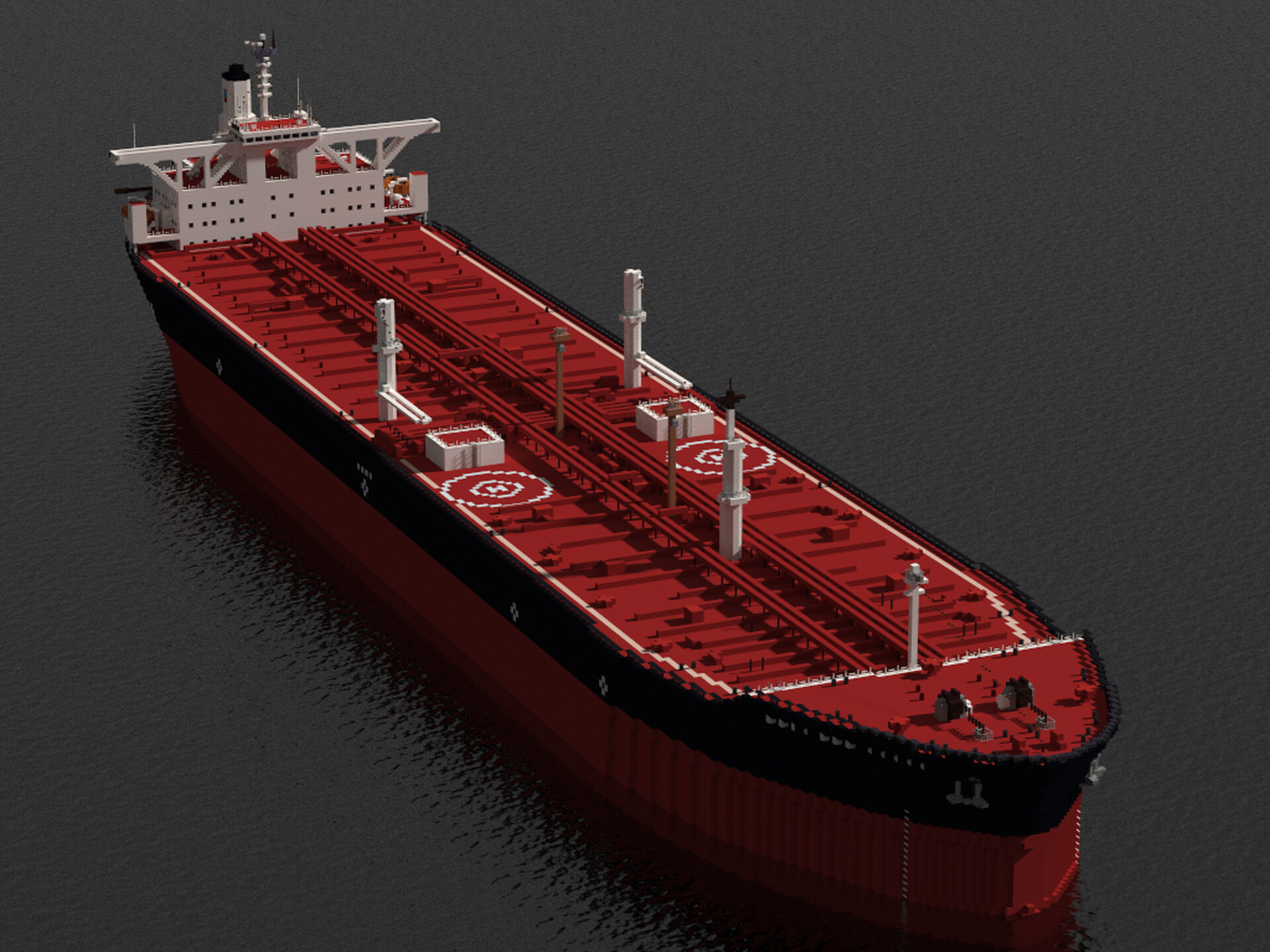 ULCC Chevron South America - scale 1:1 Minecraft Map