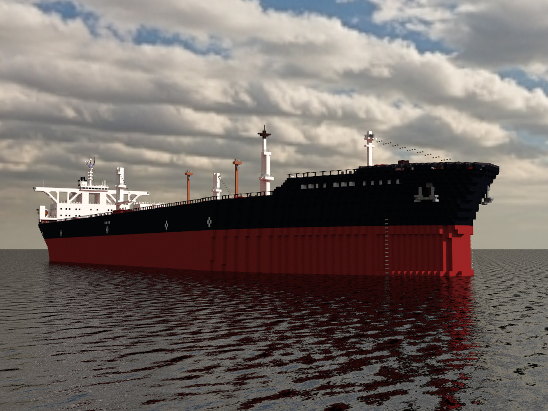 ULCC Chevron South America - scale 1:1 Minecraft Map