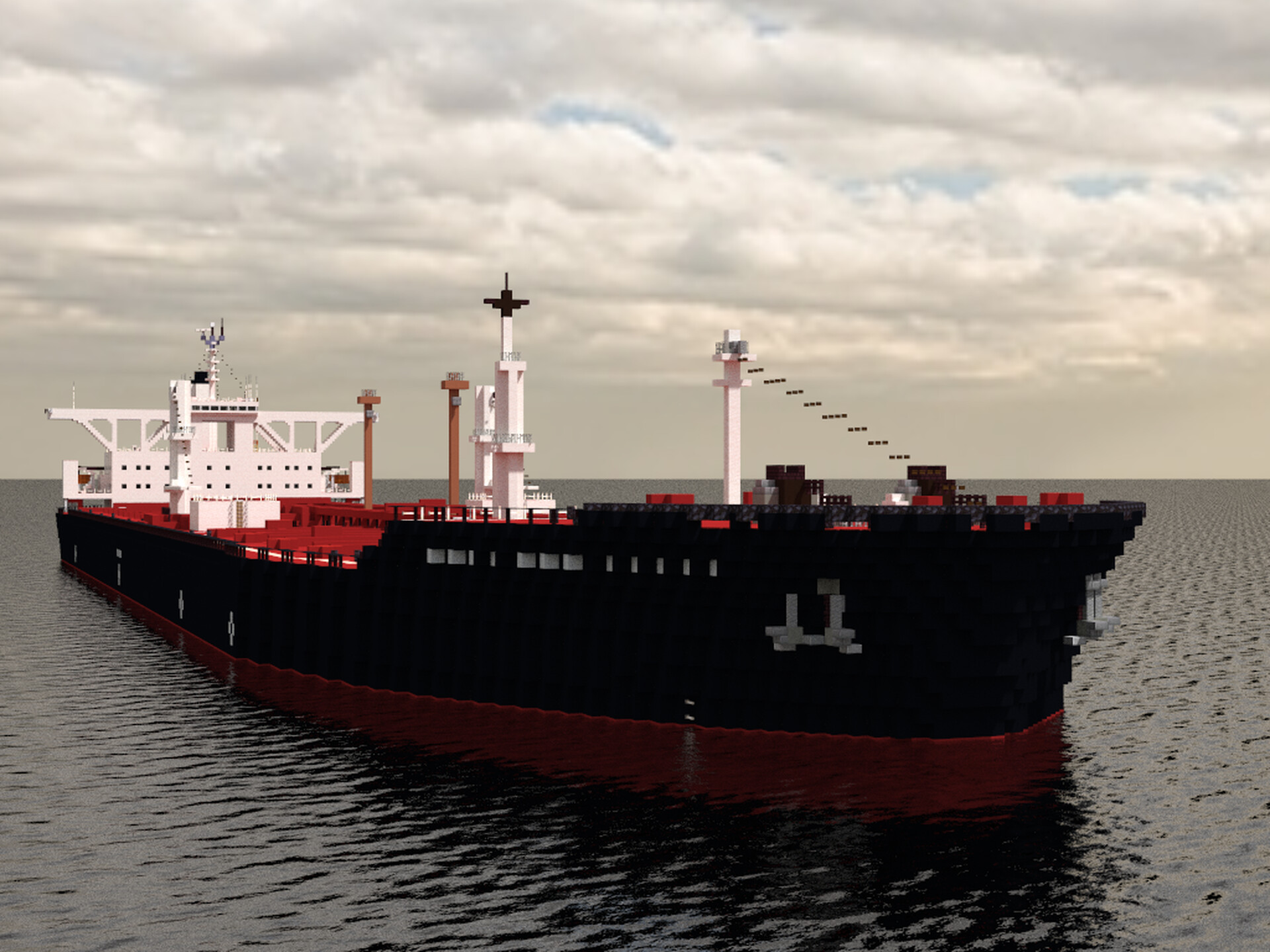 ULCC Chevron South America - scale 1:1 Minecraft Map