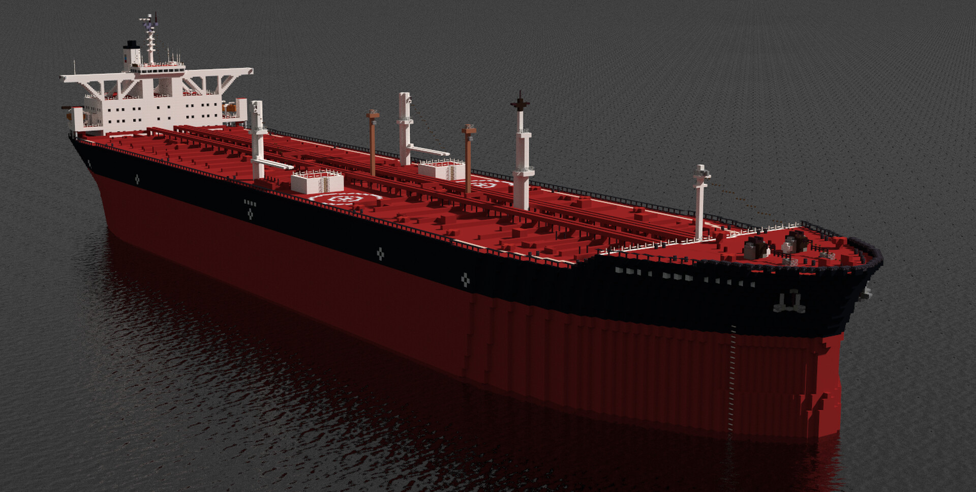 ULCC Chevron South America - scale 1:1 Minecraft Map