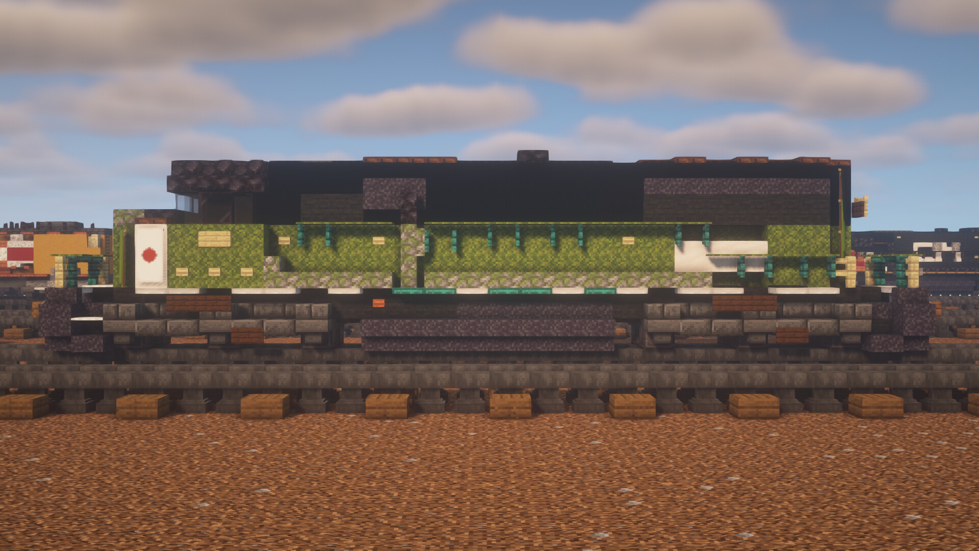 BNSF - EMD SD60M "BN" Minecraft Map