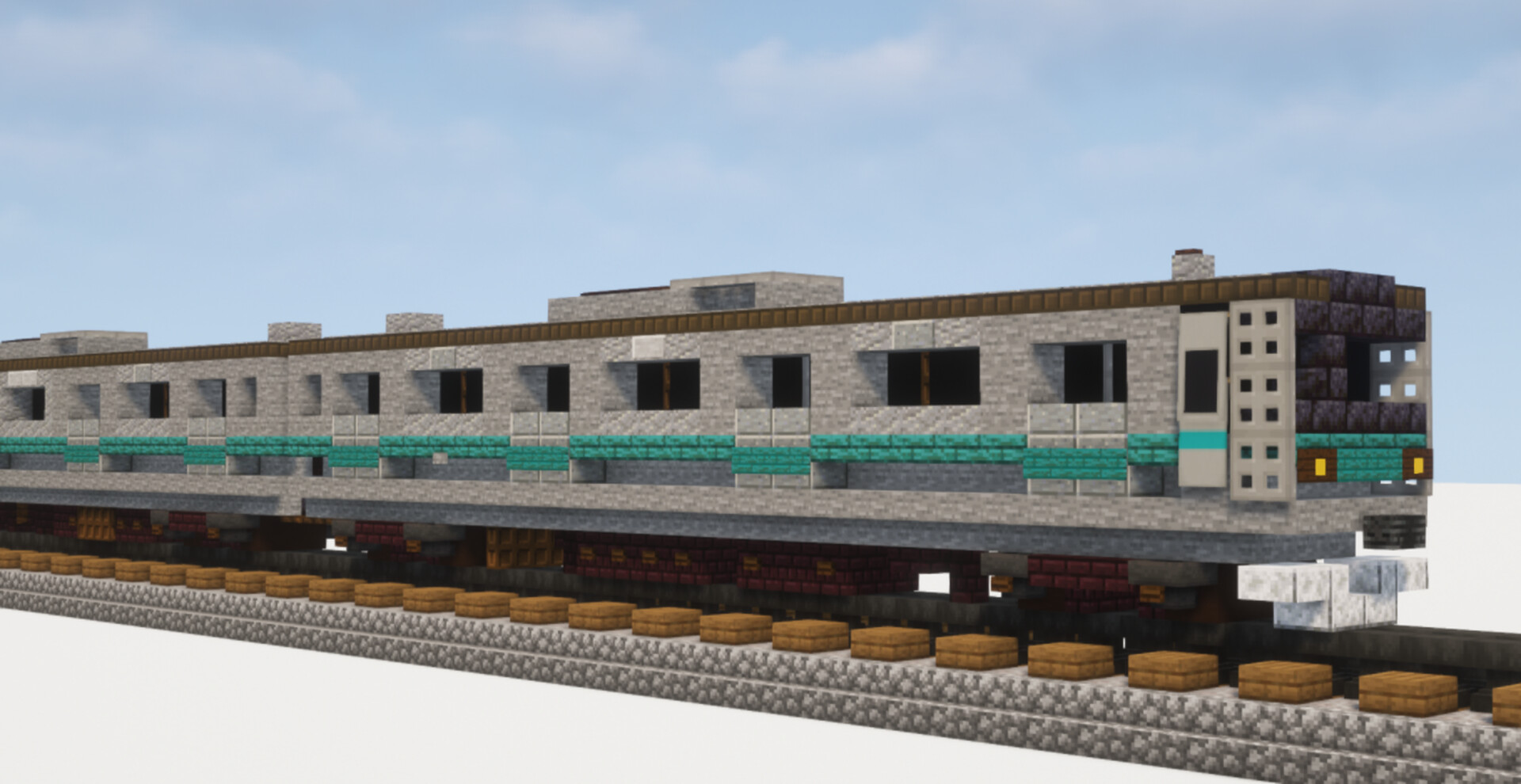 1.5:1 Scale E233-2000 Commuter Train Minecraft Map
