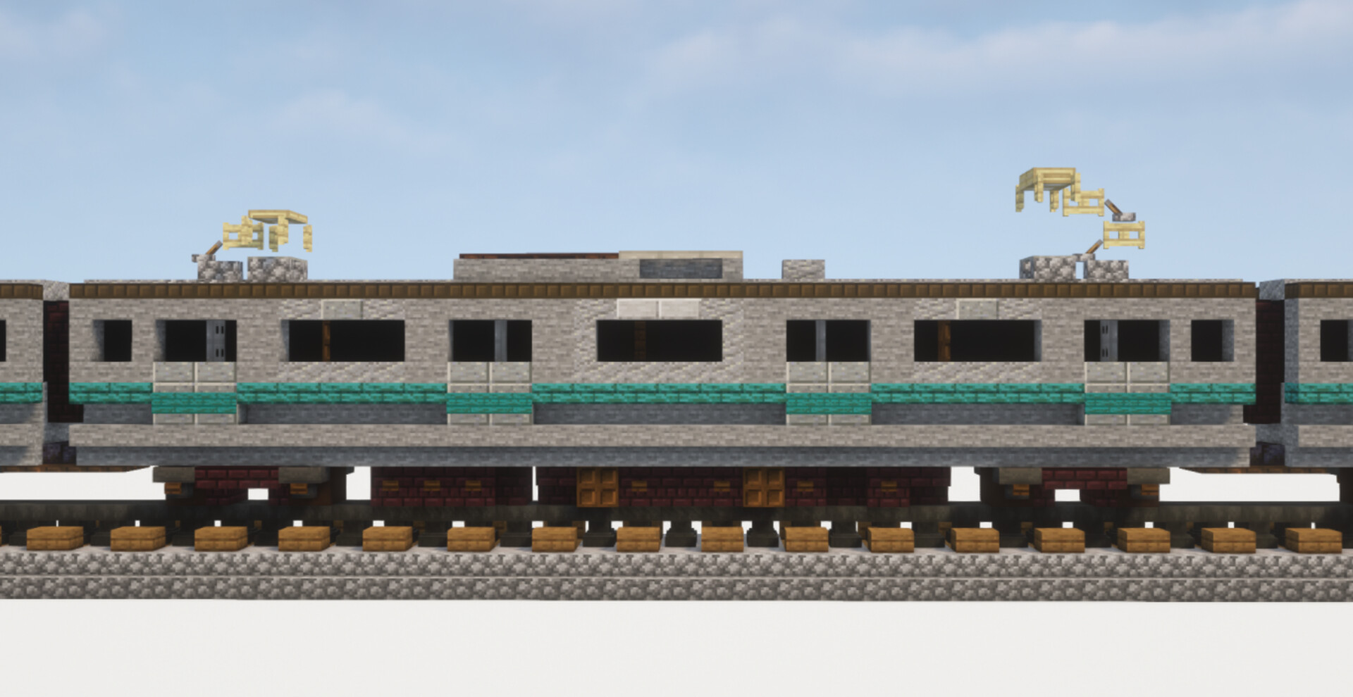 1.5:1 Scale E233-2000 Commuter Train Minecraft Map