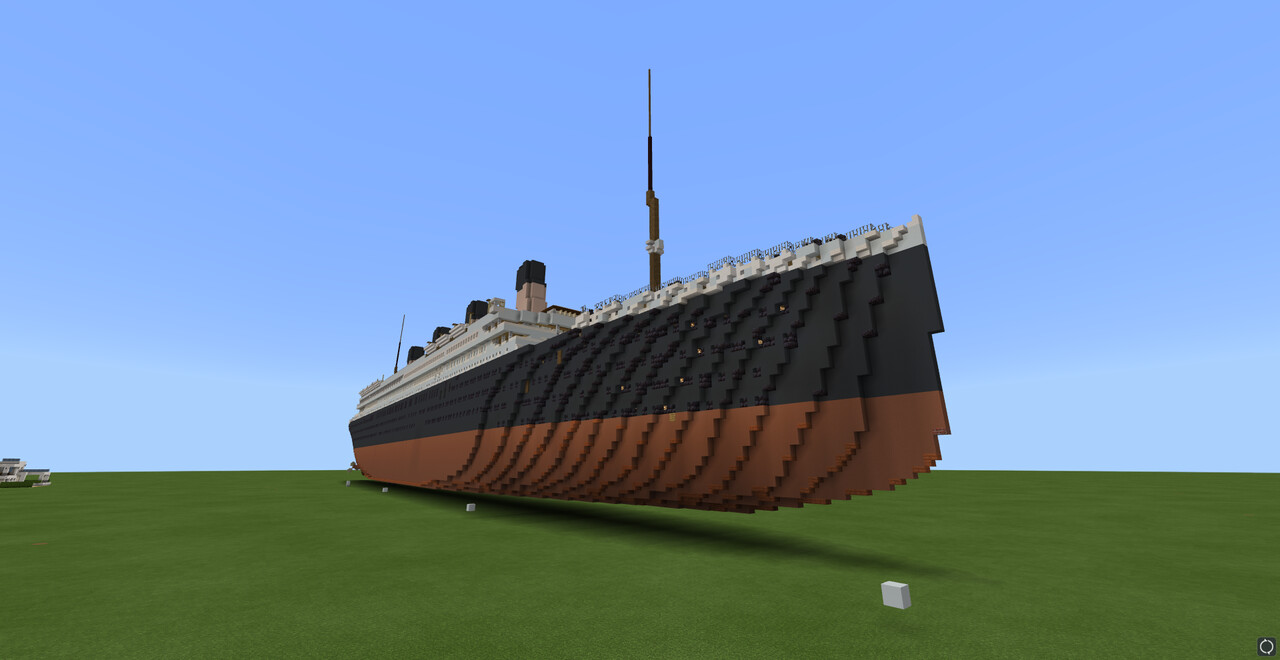 RMS Titanic 1912 1:1 Scale Minecraft Map