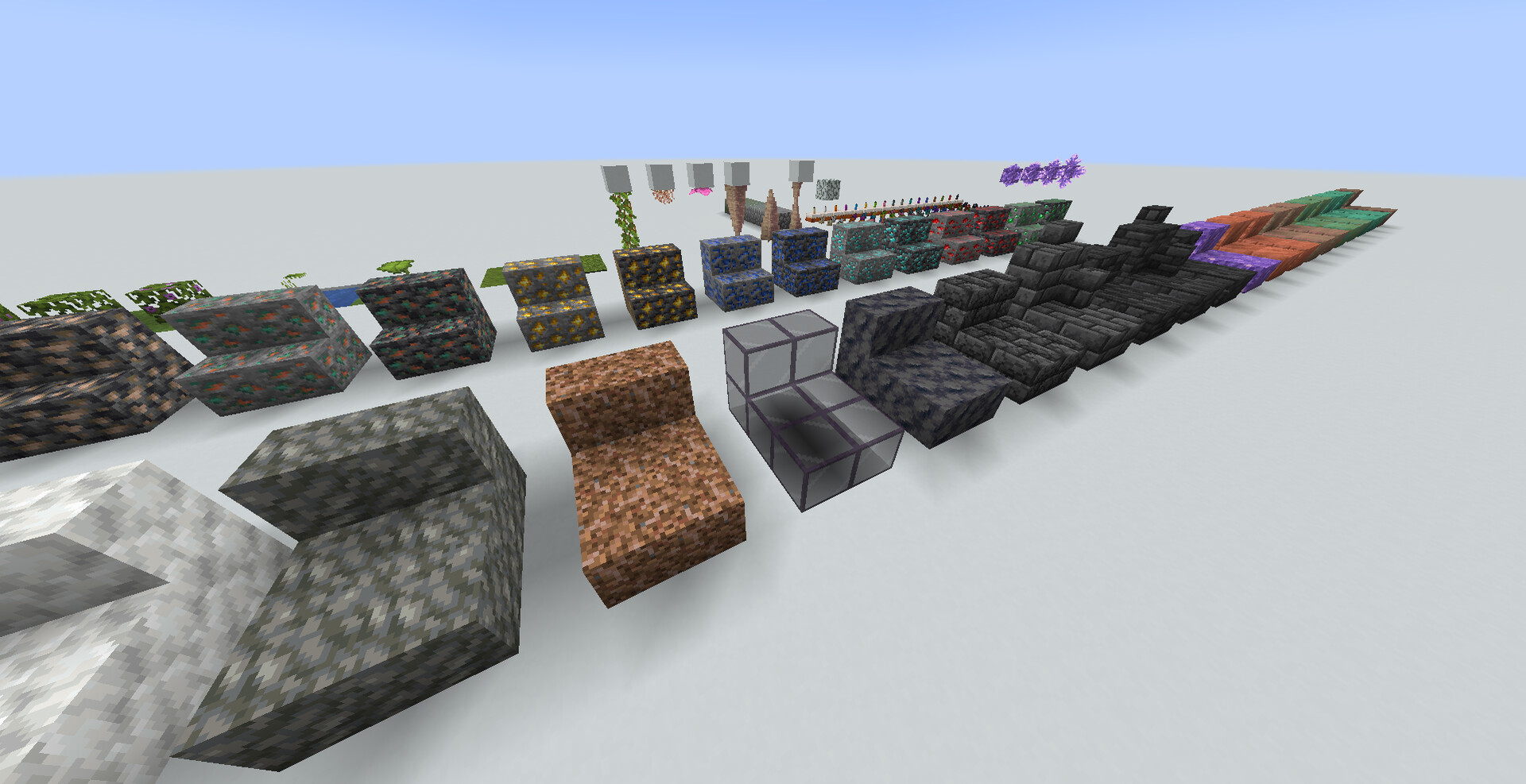 1.17 Alchemist Tower + color gradient Minecraft Map