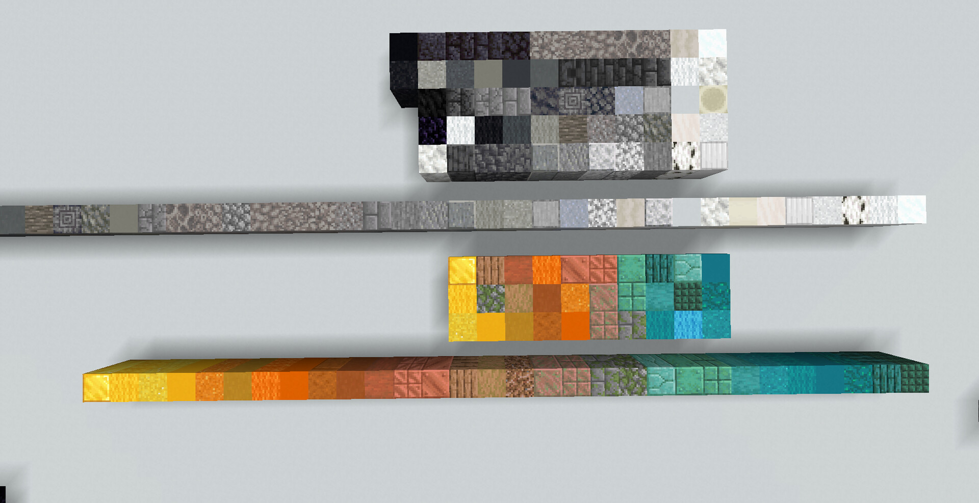 1.17 Alchemist Tower + color gradient Minecraft Map