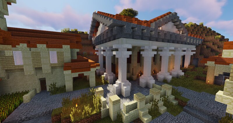 Roman City | Dutchminecrafters Minecraft Map