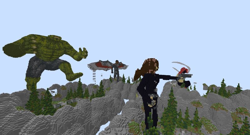 The Avengers War Minecraft Map
