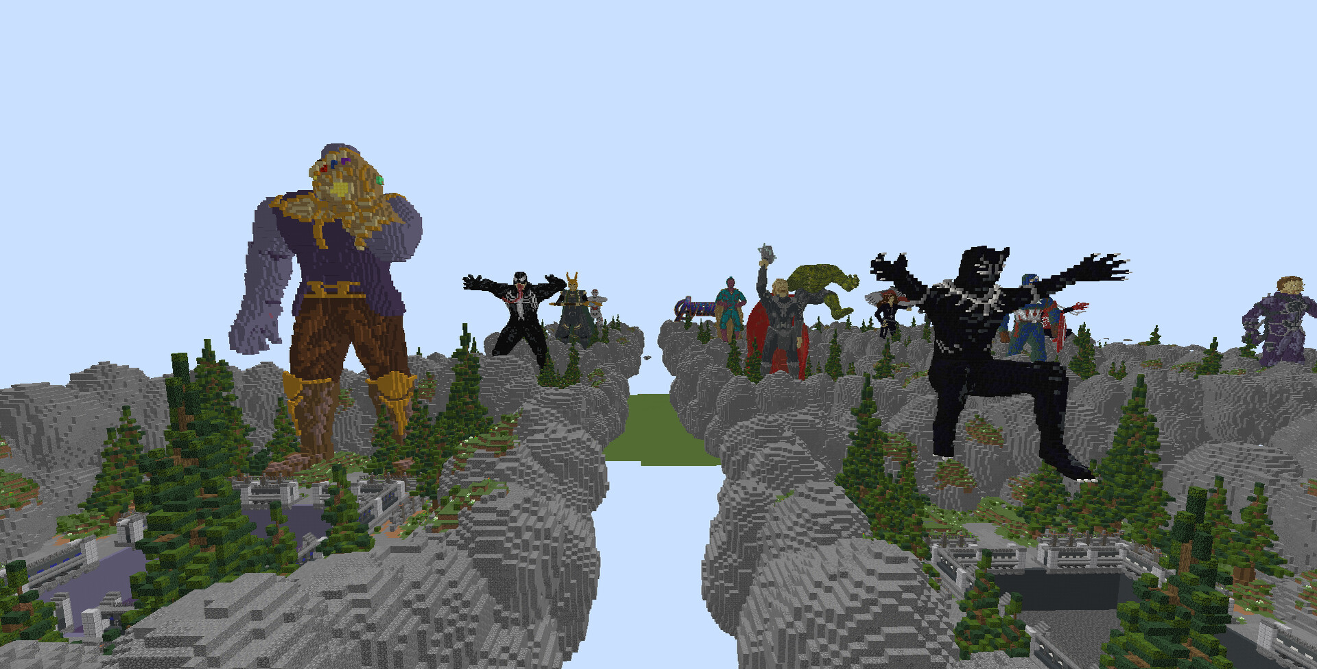 The Avengers War Minecraft Map