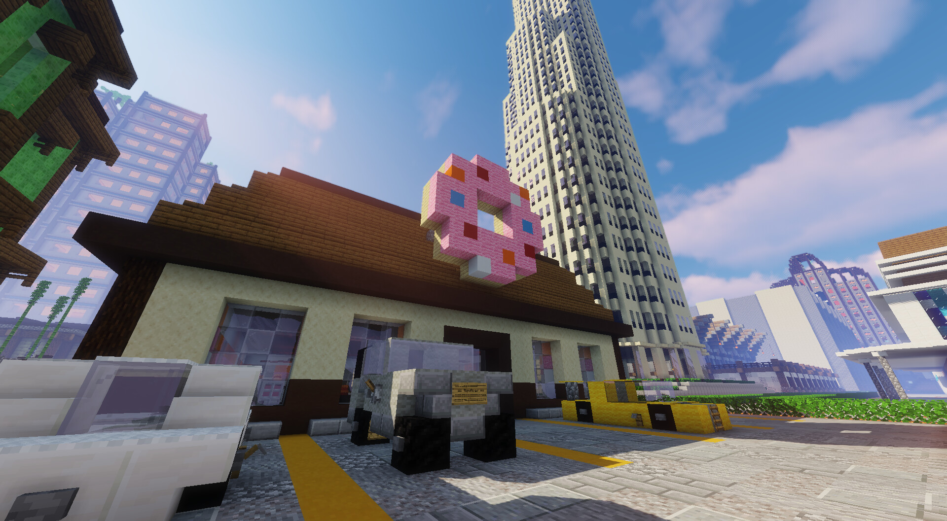 Donut shop Minecraft Map