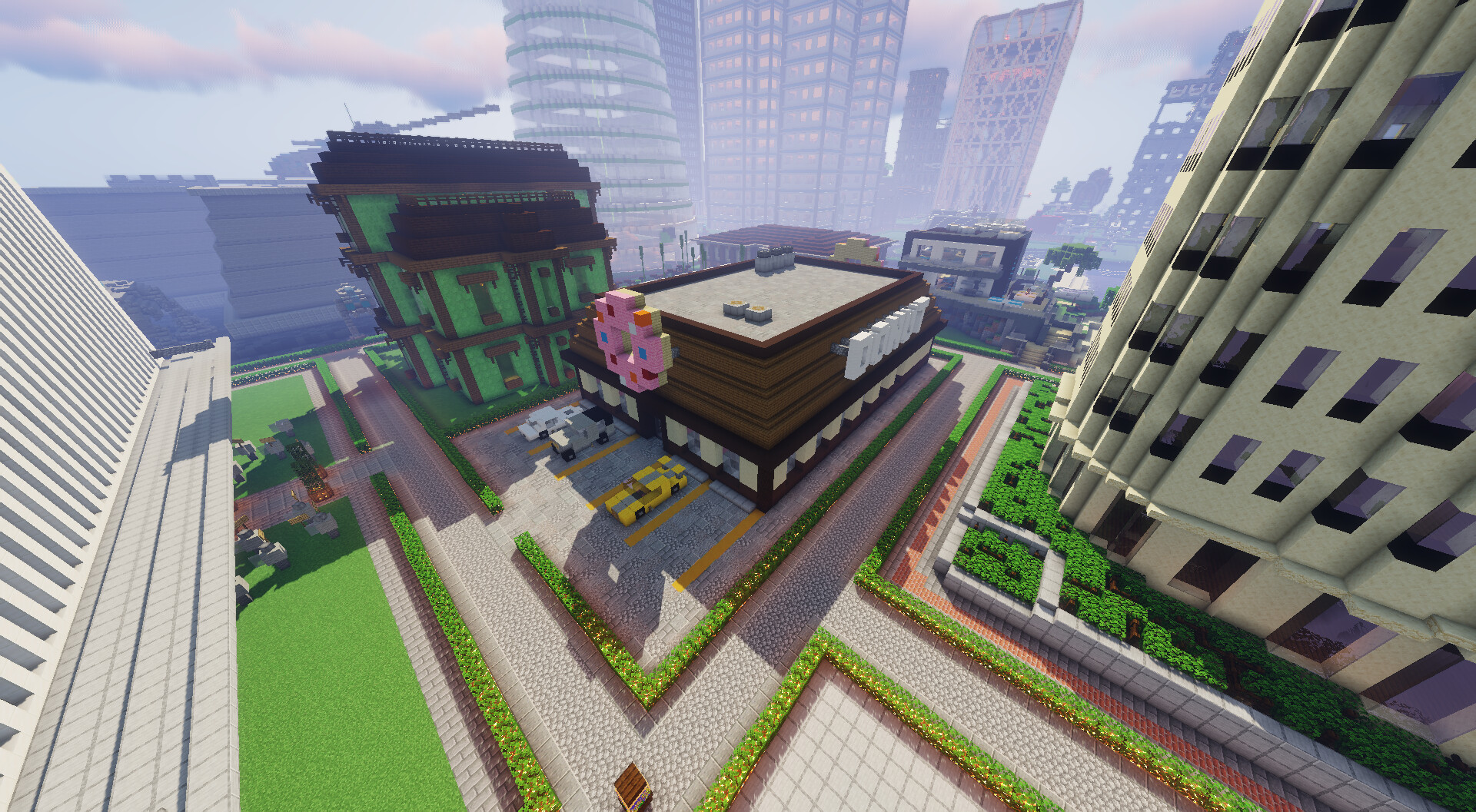 Donut shop Minecraft Map