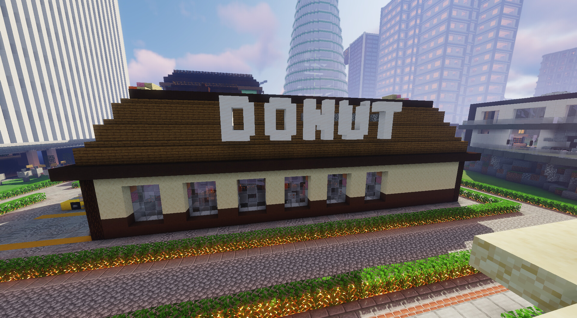Donut shop Minecraft Map