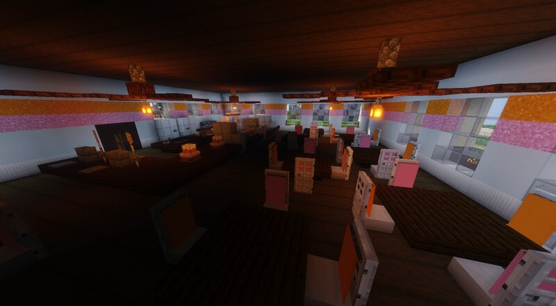 Donut shop Minecraft Map