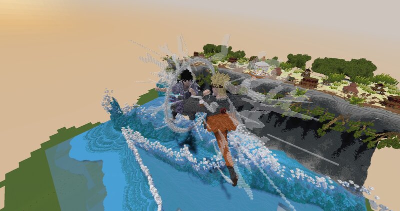 Naruto Vs Sasuke⚡Organic Lobby [PAID] Minecraft Map