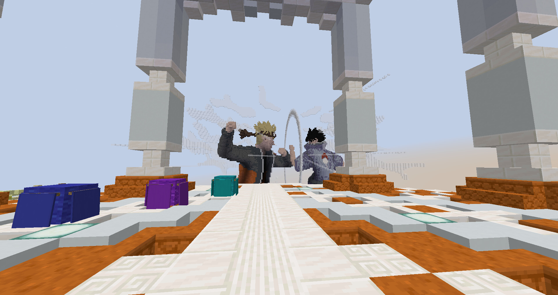 Naruto Vs Sasuke⚡Organic Lobby [PAID] Minecraft Map