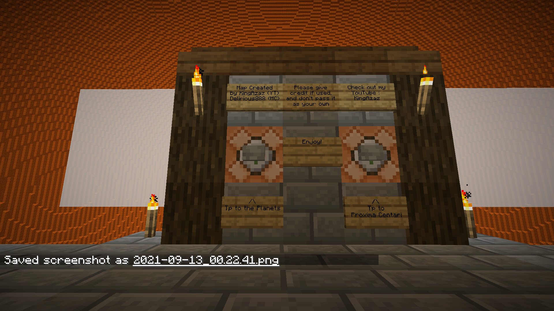 Solar System Minecraft Map