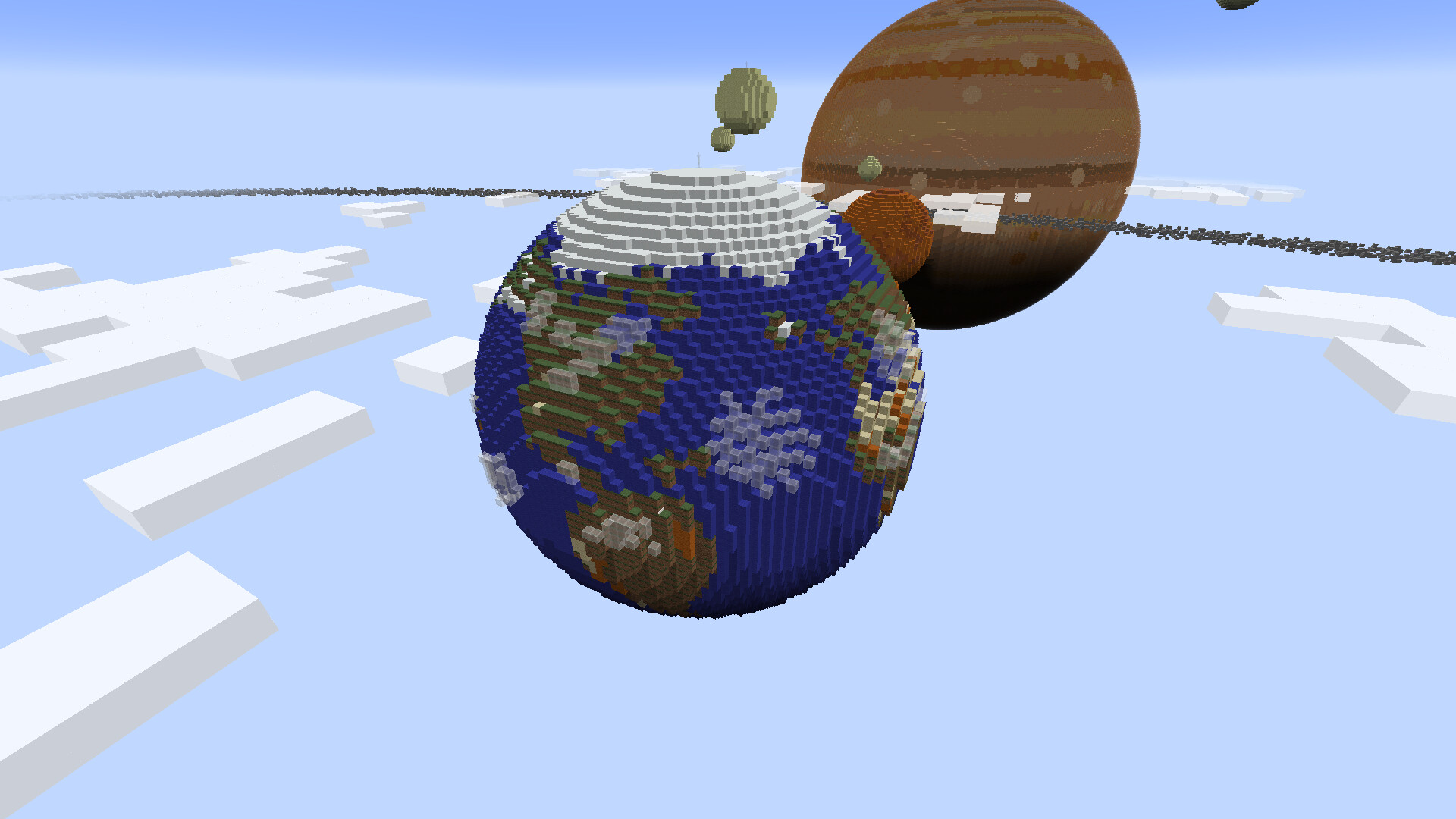 Solar System Minecraft Map