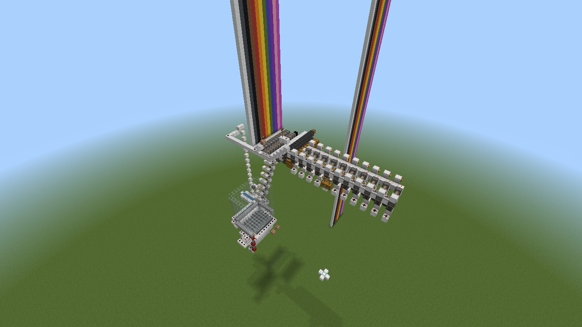 Working redstone 3d printer Minecraft Map