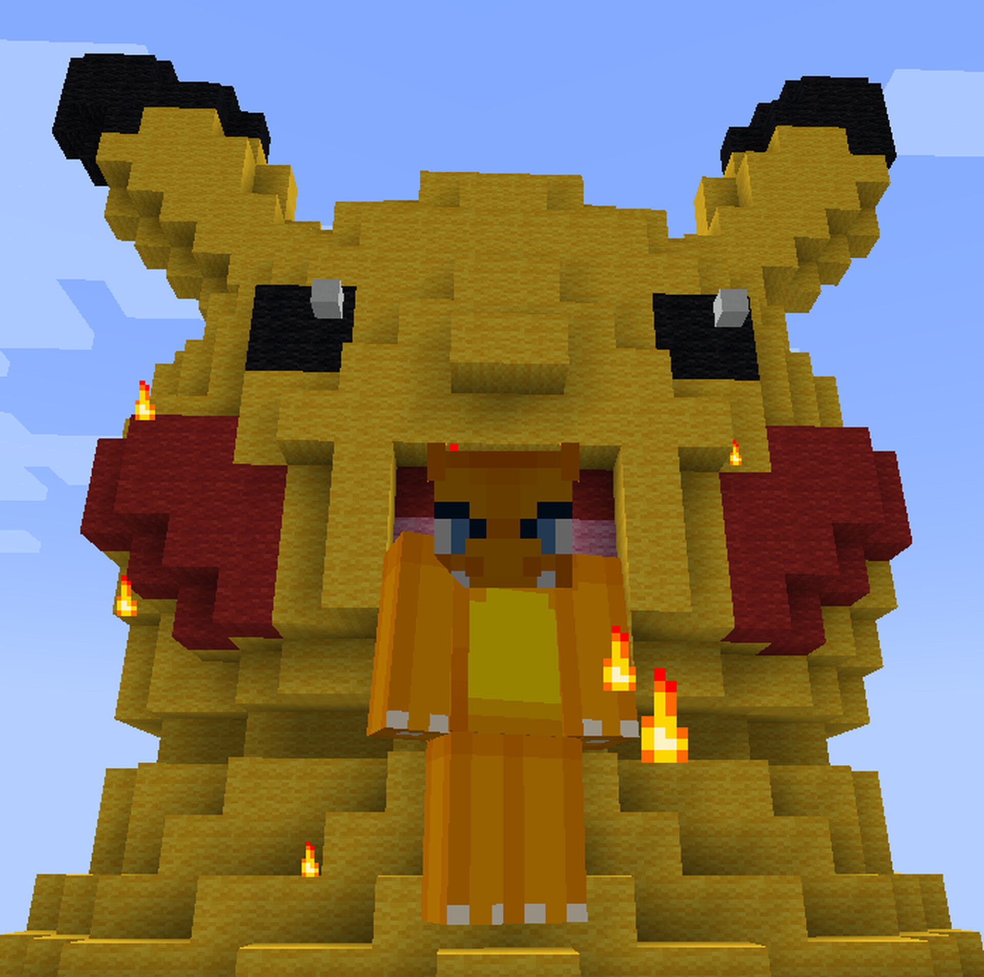 Pokemon Burning Map Minecraft Map