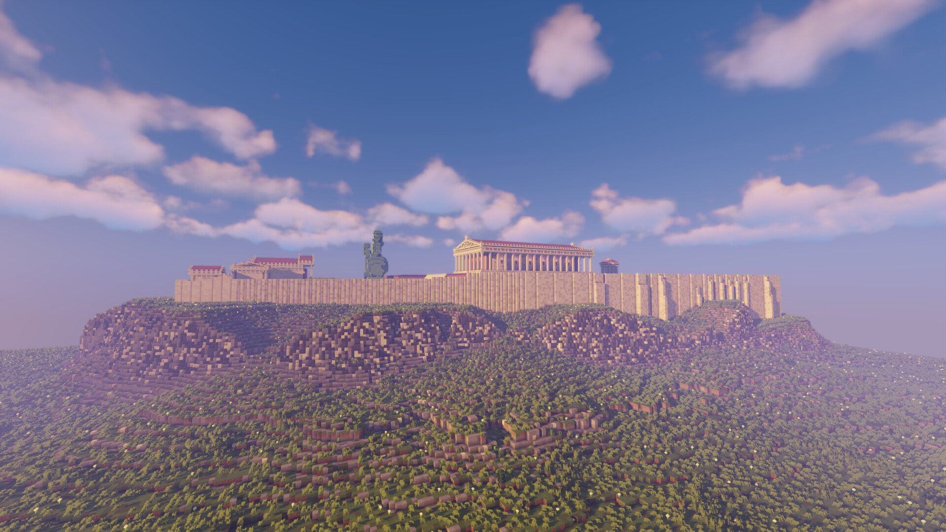 Acropolis of Athens Minecraft Map