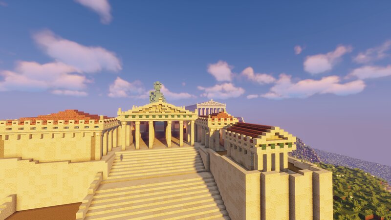 Acropolis of Athens Minecraft Map