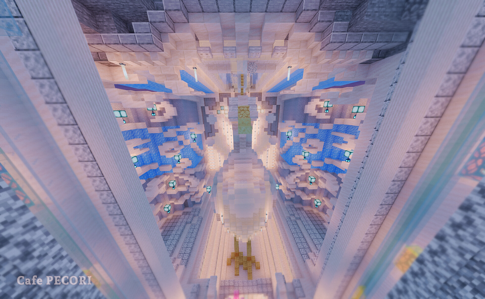 Peacock of Happiness Carrying Colors Minecraft Map