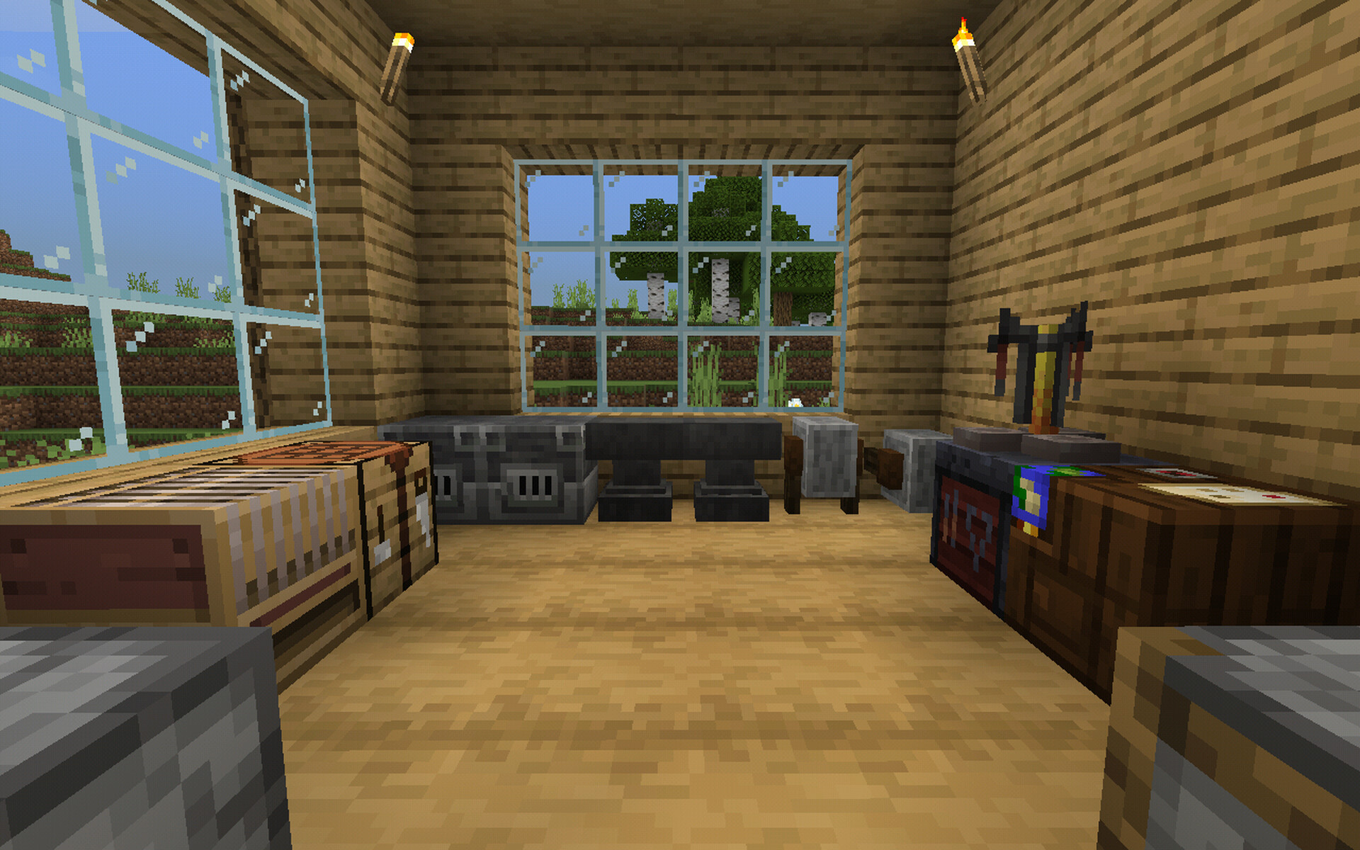 Oak mansion by darkmazeblox Minecraft Map