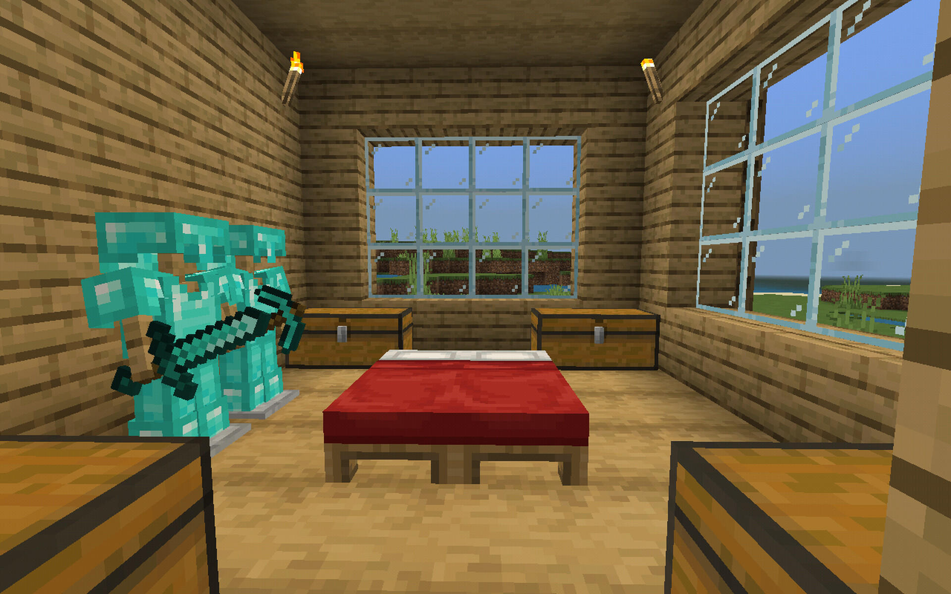 Oak mansion by darkmazeblox Minecraft Map