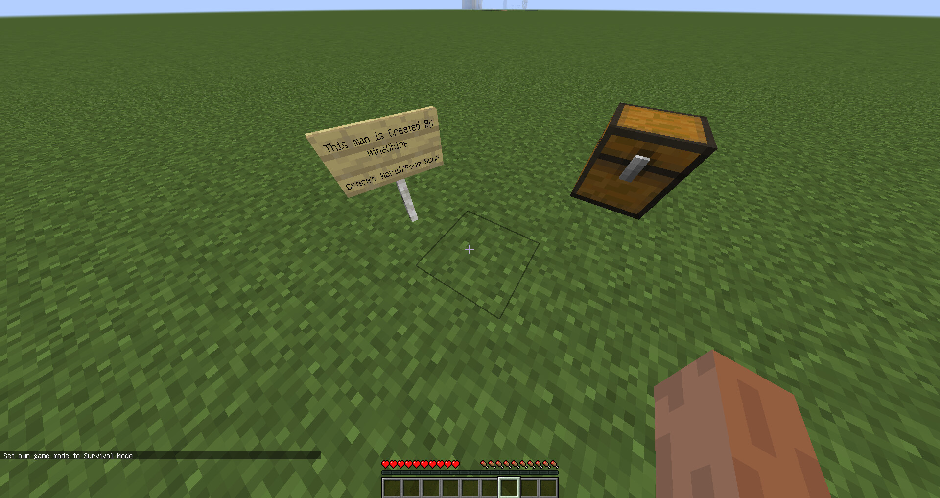 Grace's World House Map Minecraft Map