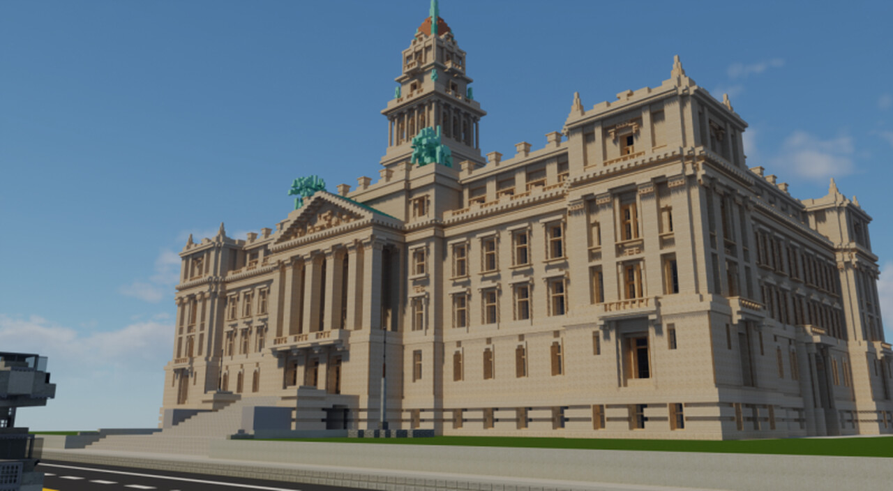 Old Wayne County Building Minecraft Map