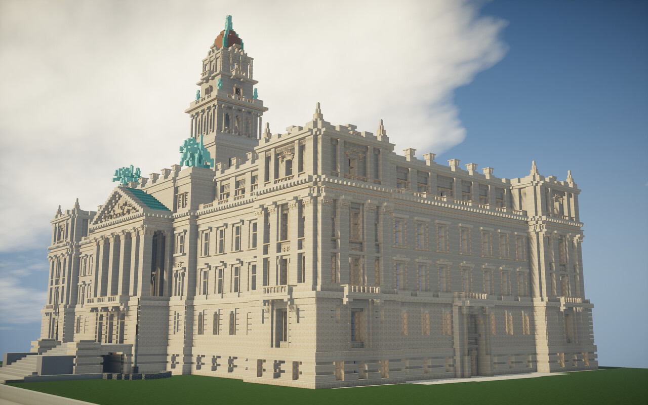 Old Wayne County Building Minecraft Map